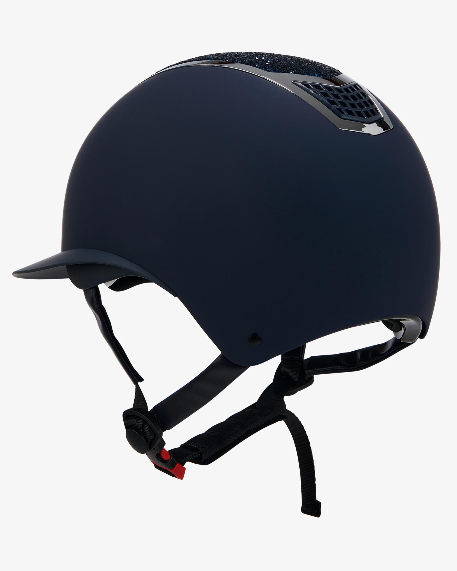 Helmet with rhinestones and wide visor | Shop | Equestro