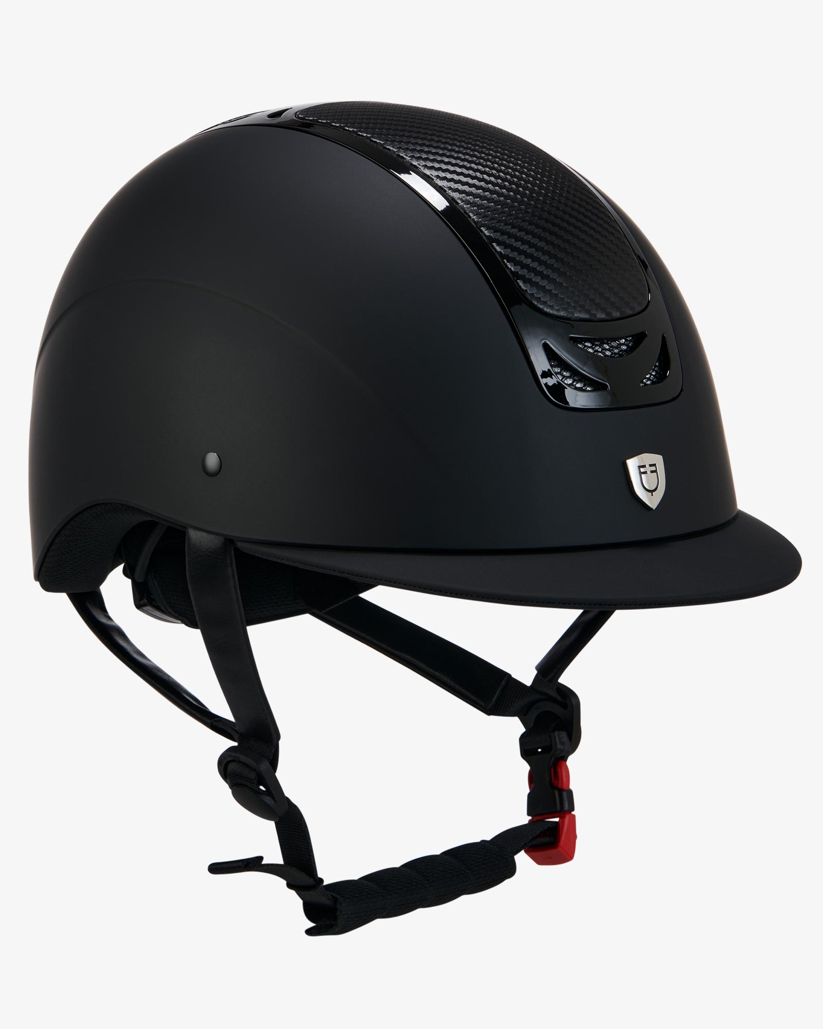 Self-adaptive unisex helmet with carbon inserts