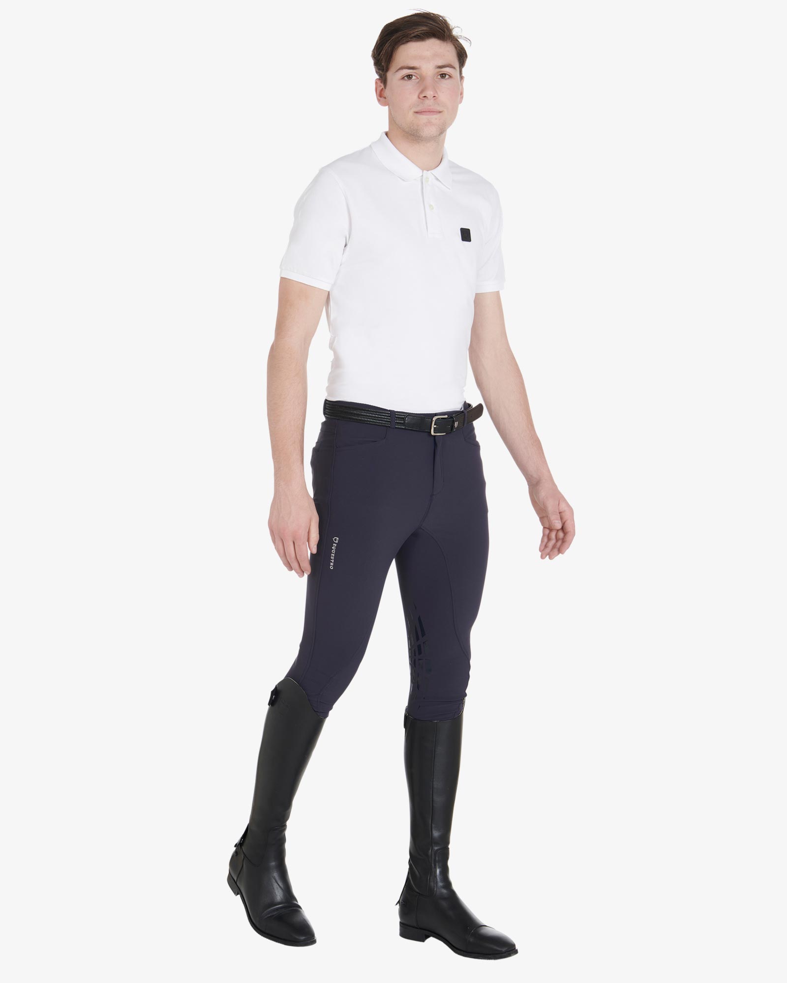 Men's breathable technical fabric breeches| Equestro