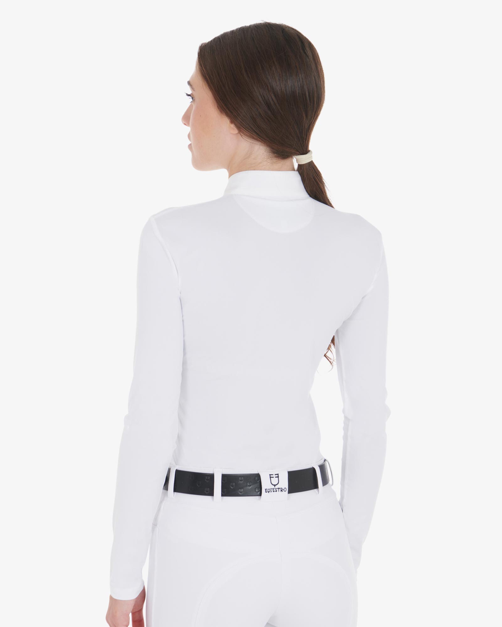 Polo donna slim fit manica lunga |Shop| Equestro