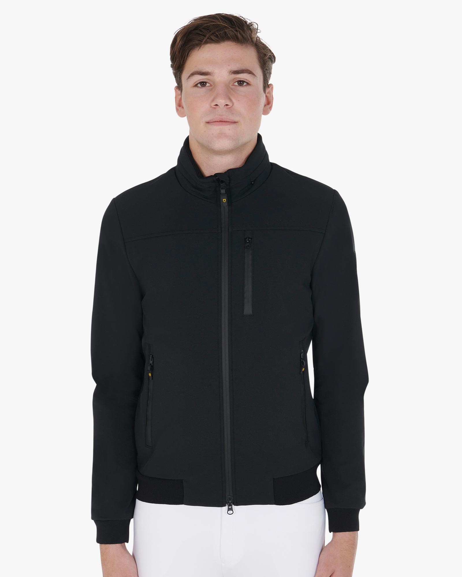 Men's regular jacket with windproof zip | Shop |Equestro
