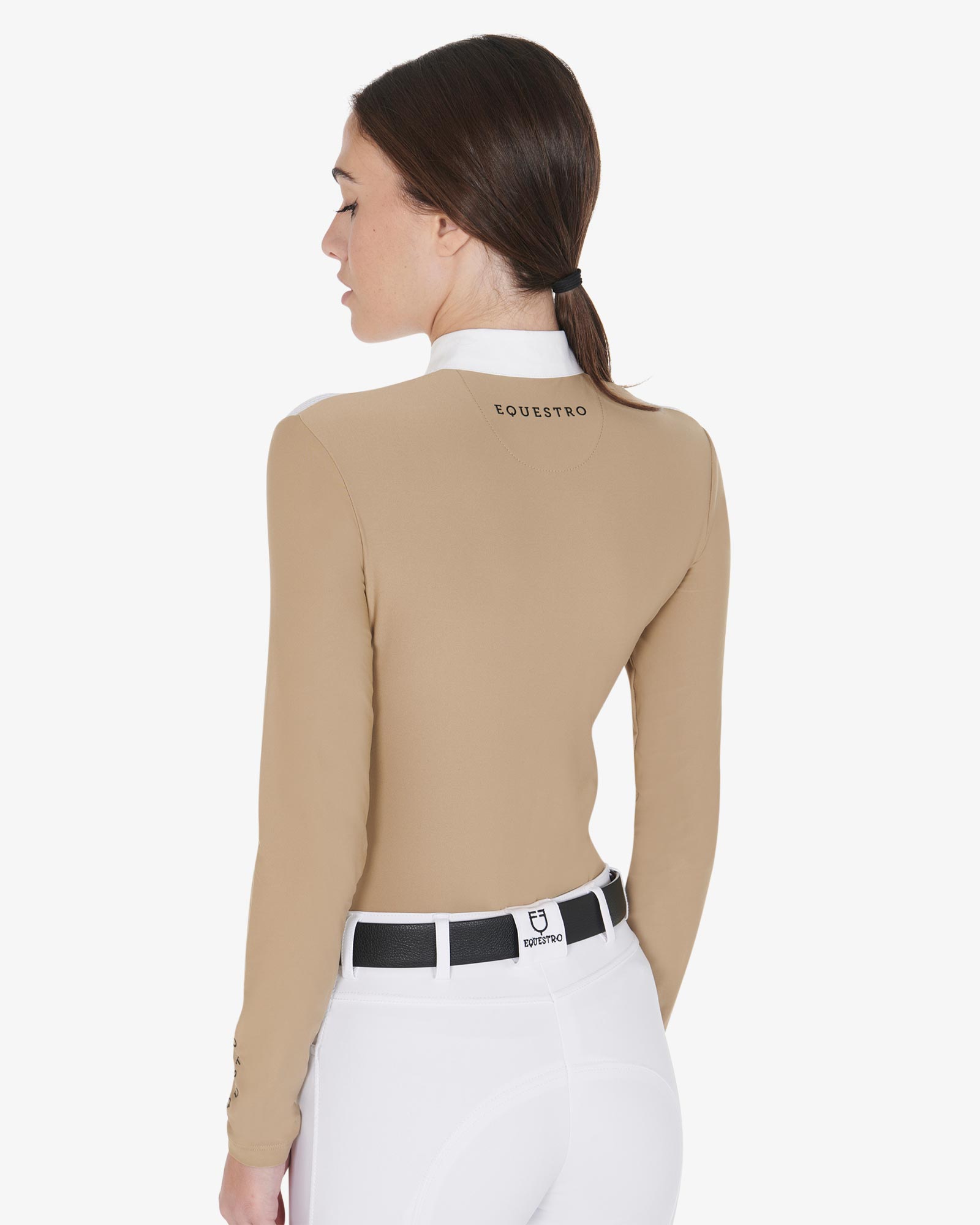 Women's competition polo shirt in mesh | Shop | Equestro