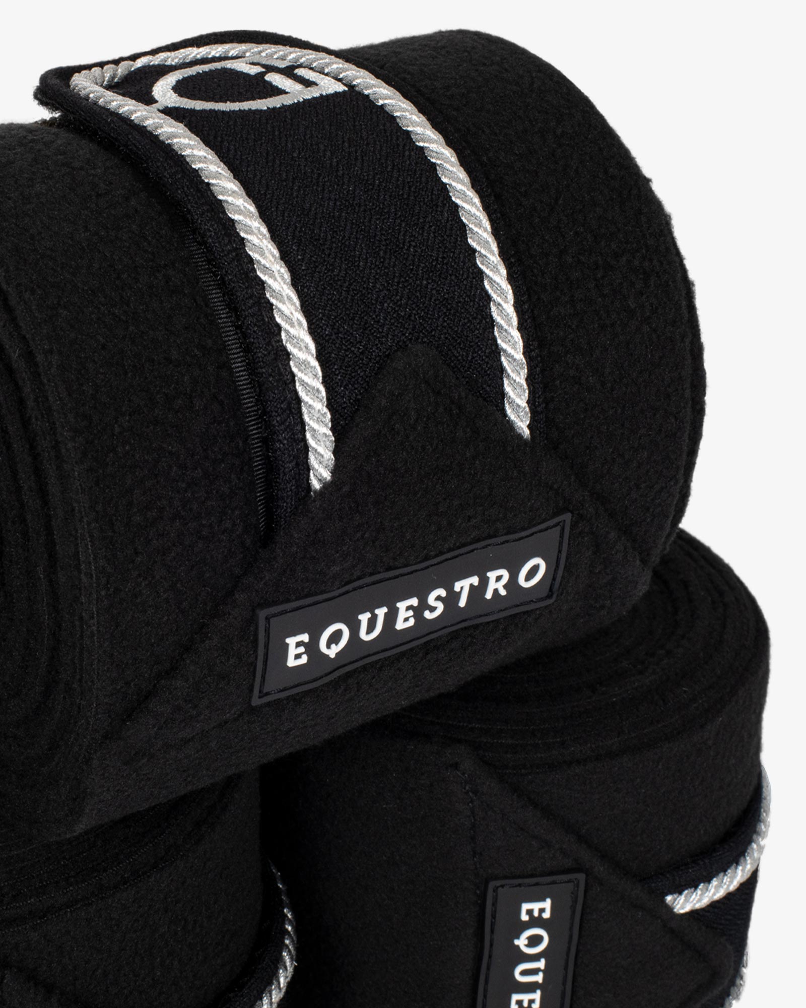 Fleece pony bandages embroidered logo | Shop | Equestro