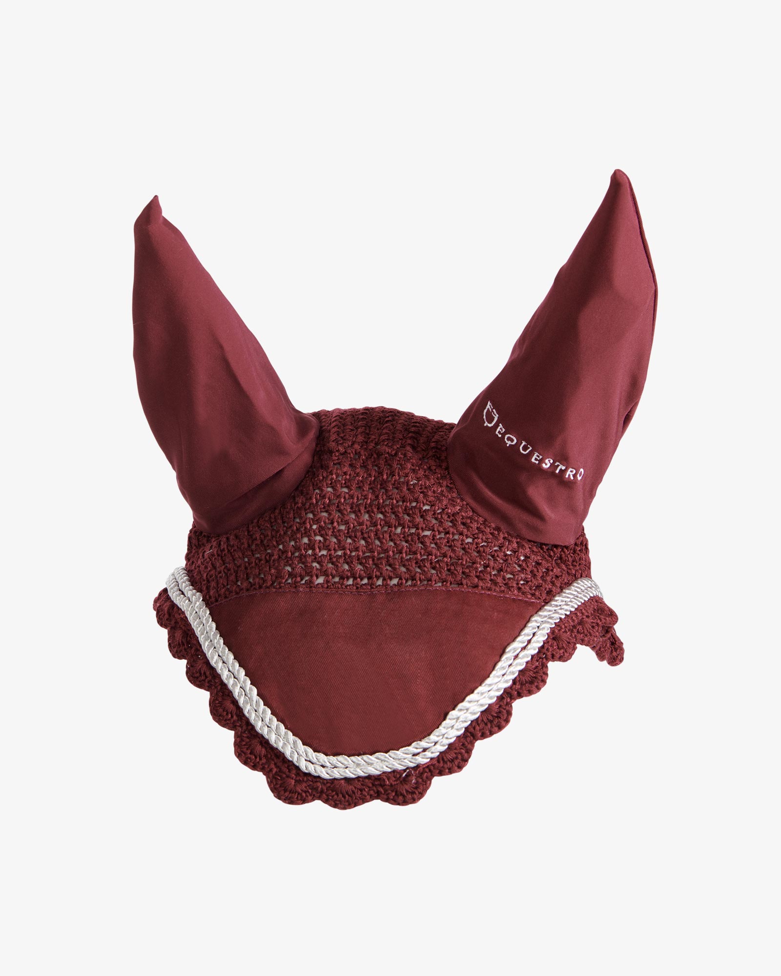 Cuffietta in maglia e cordura argento | Shop | Equestro