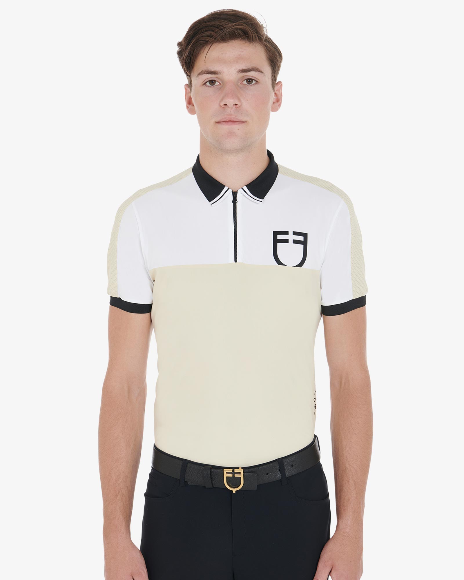 Men's polo shirt with front logo | Shop | Equestro