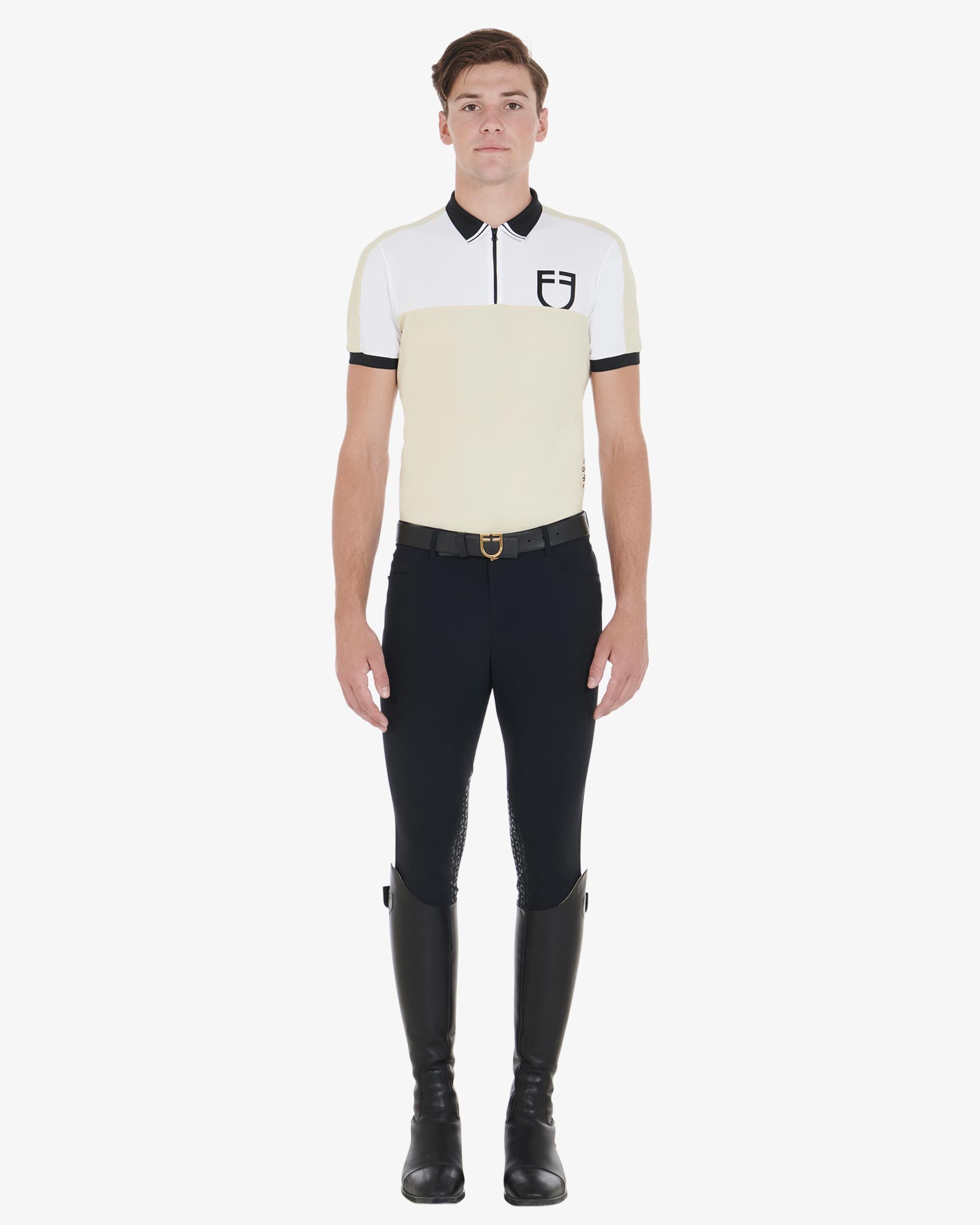 Men's polo shirt with front logo | Shop | Equestro