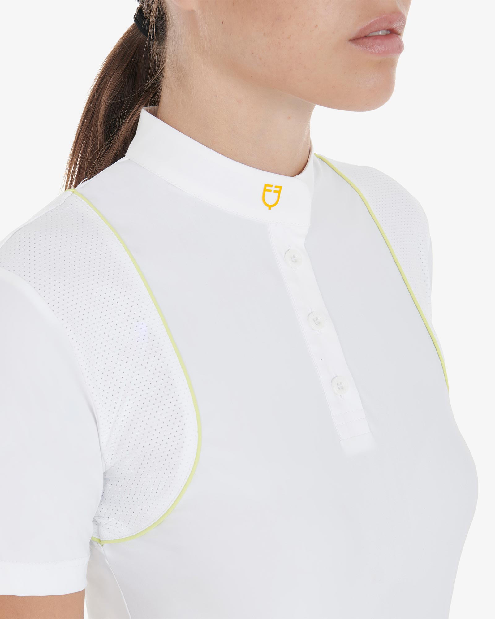 Women's competition buttoned polo shirt |Shop | Equestro