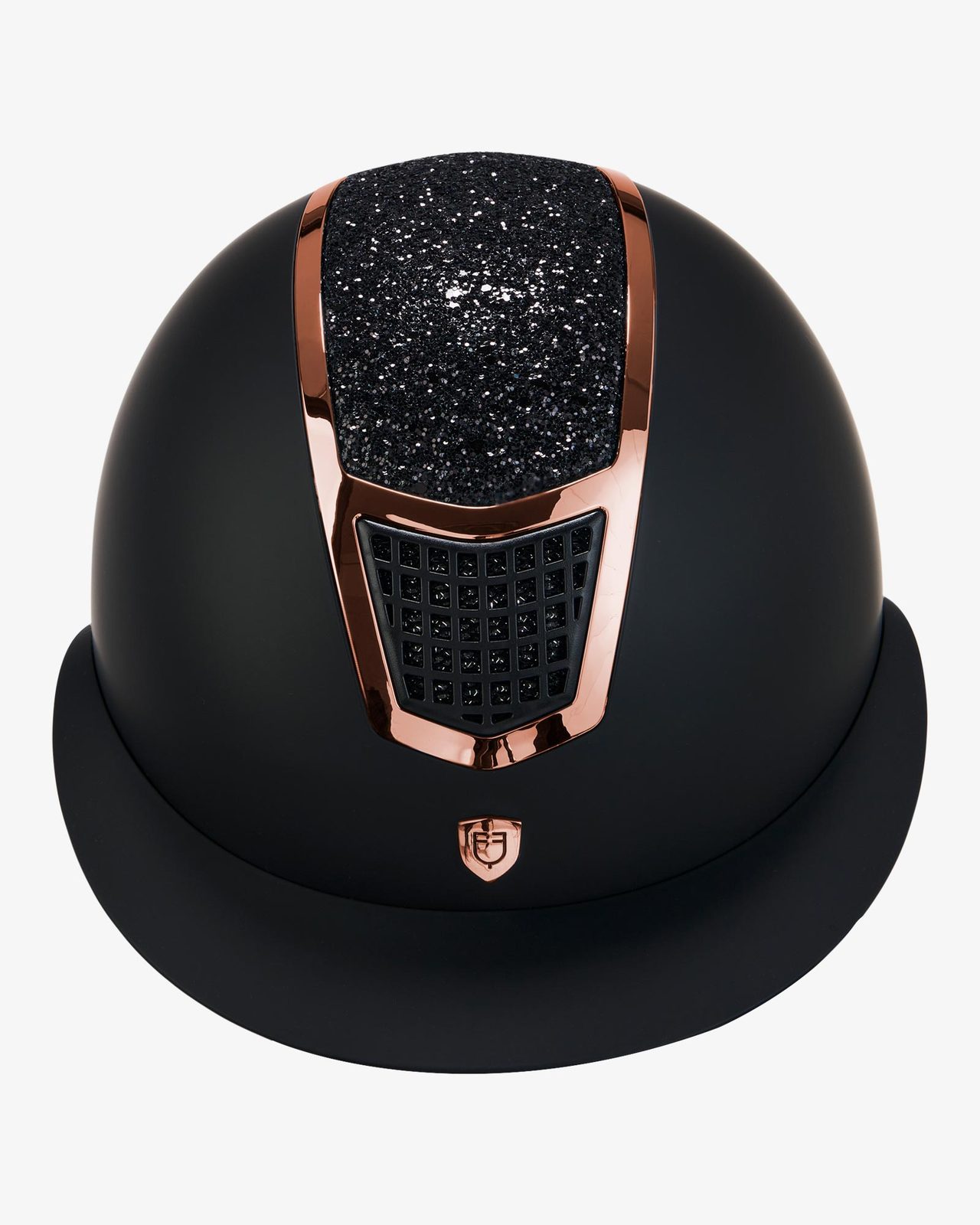 Helmet with rhinestones and wide visor | Shop | Equestro