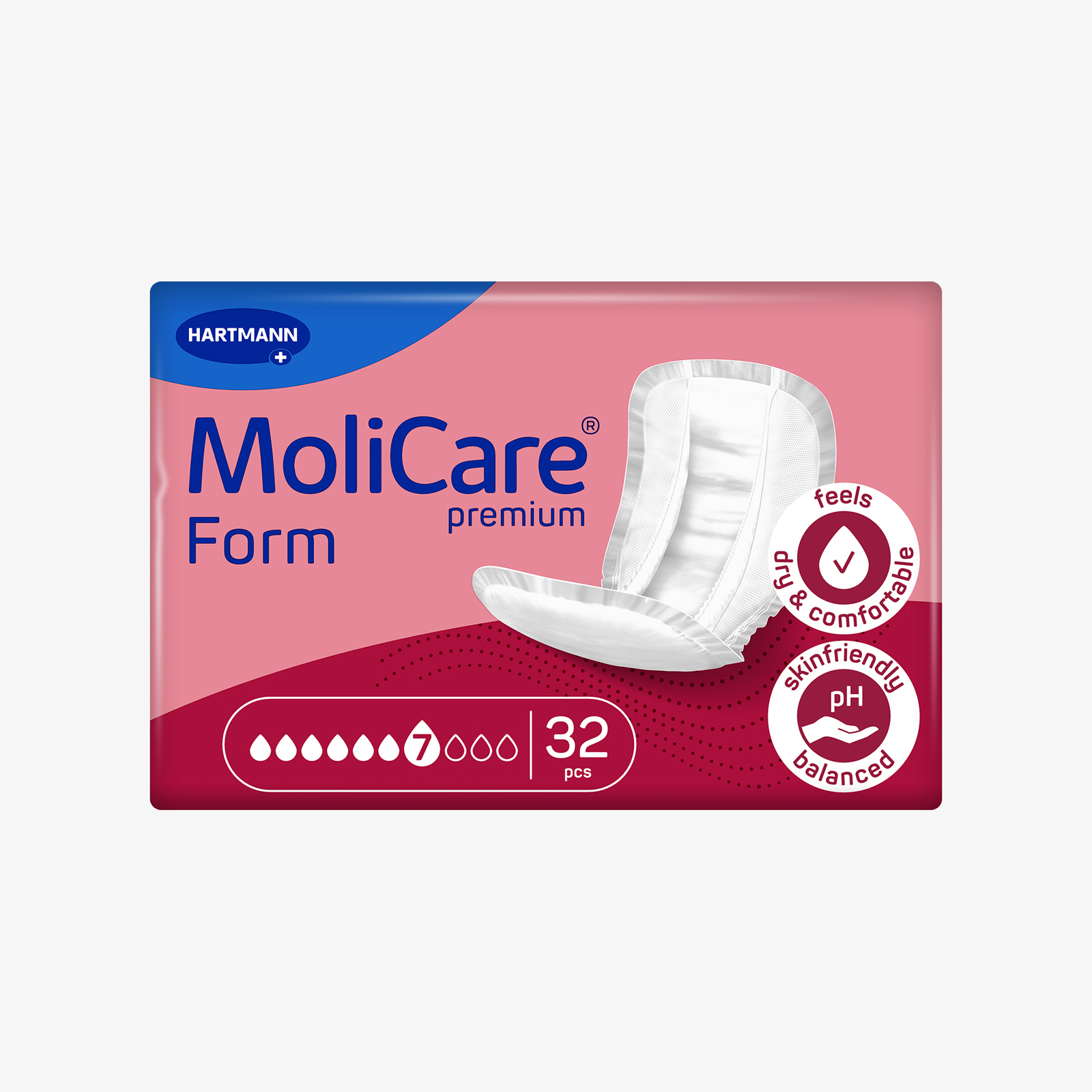 MoliCare Form pannoloni sagomati per incontinenza | 7 gocce