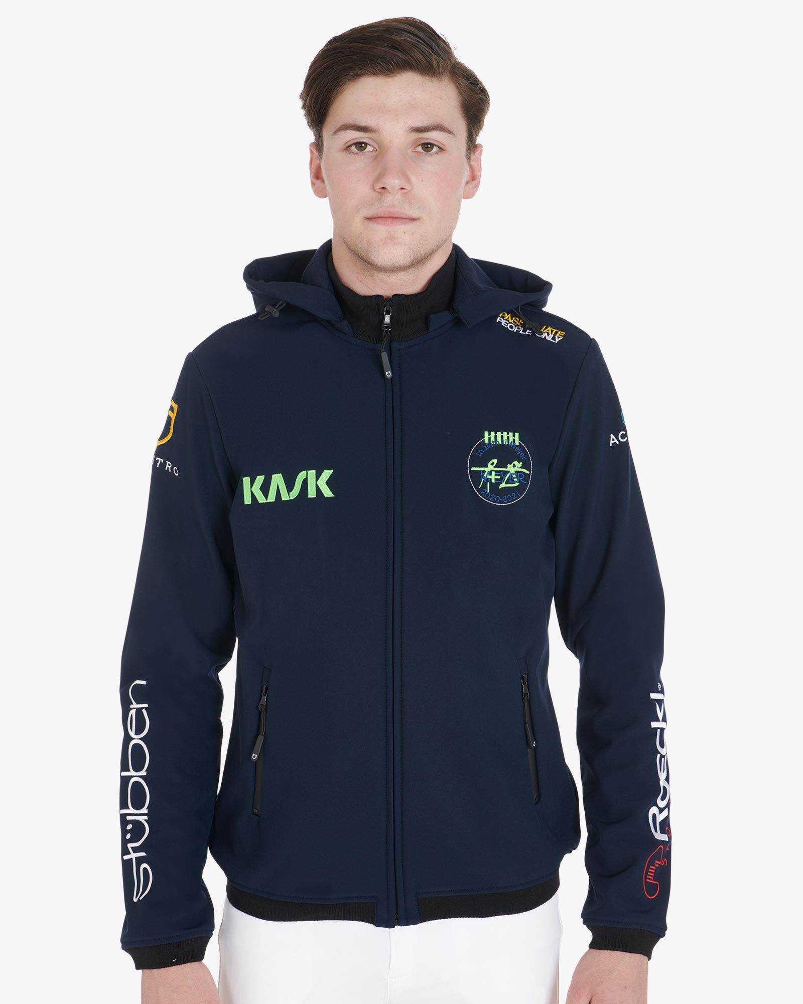 Multi-logo men's softshell | Shop | Equestro