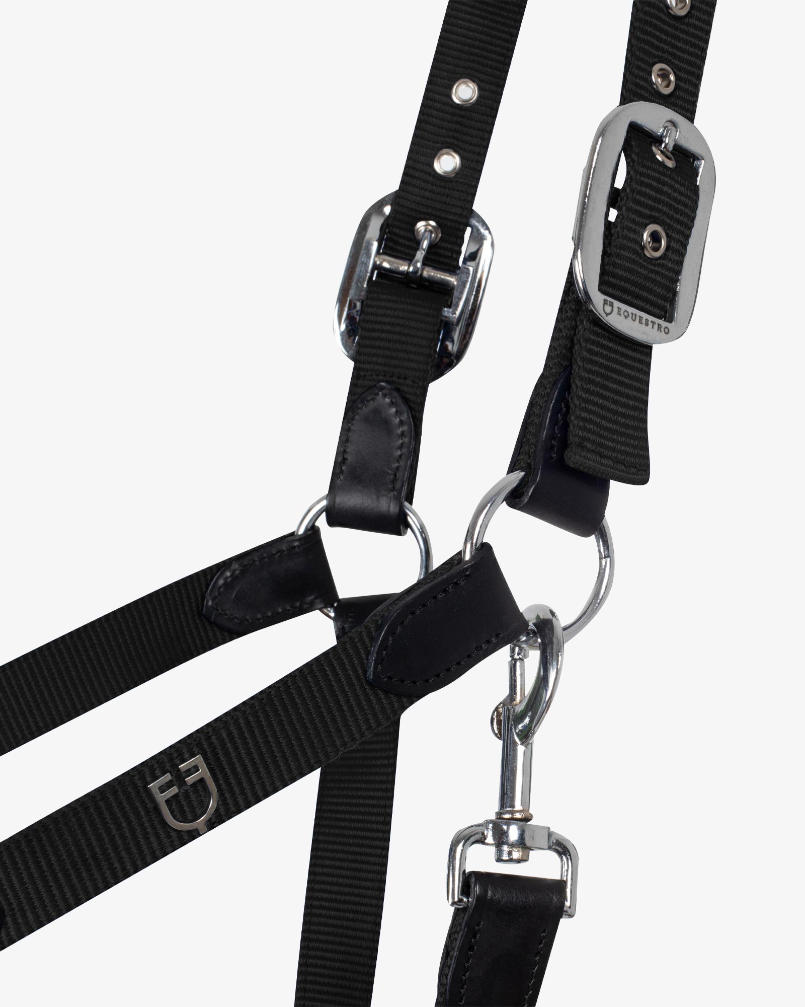 Cavezza in nylon con inserti in cuoio | Shop | Equestro