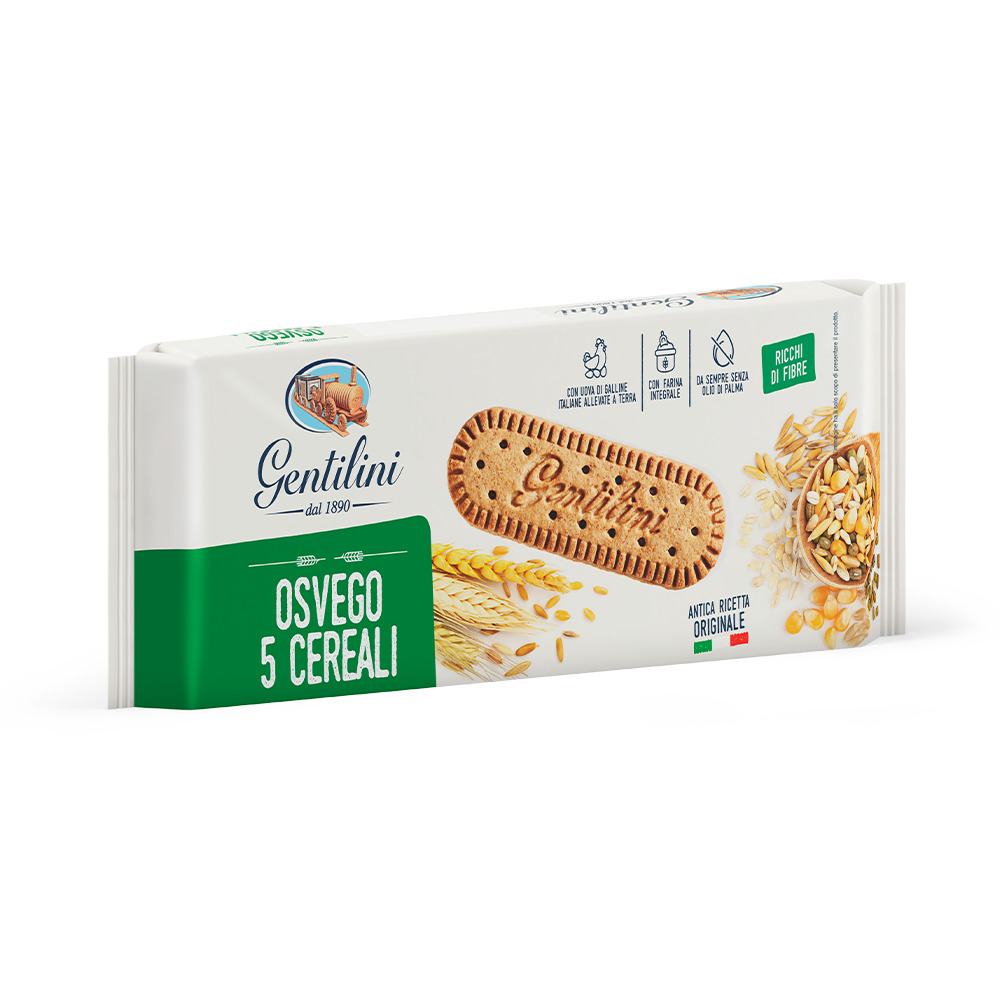 Cheesecake al caco e Osvego 5 cereali Gentilini