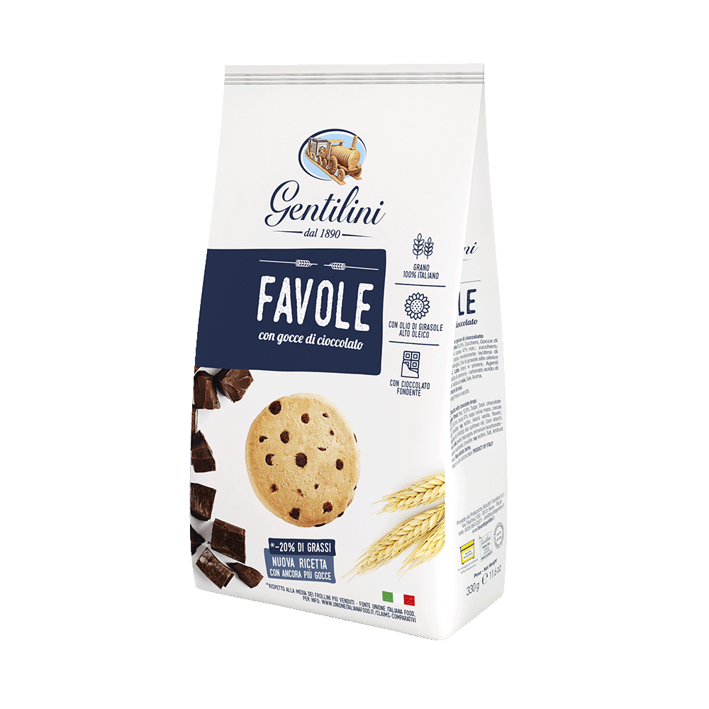 Favole with chocolate drops | Biscuits | Gentilini shop