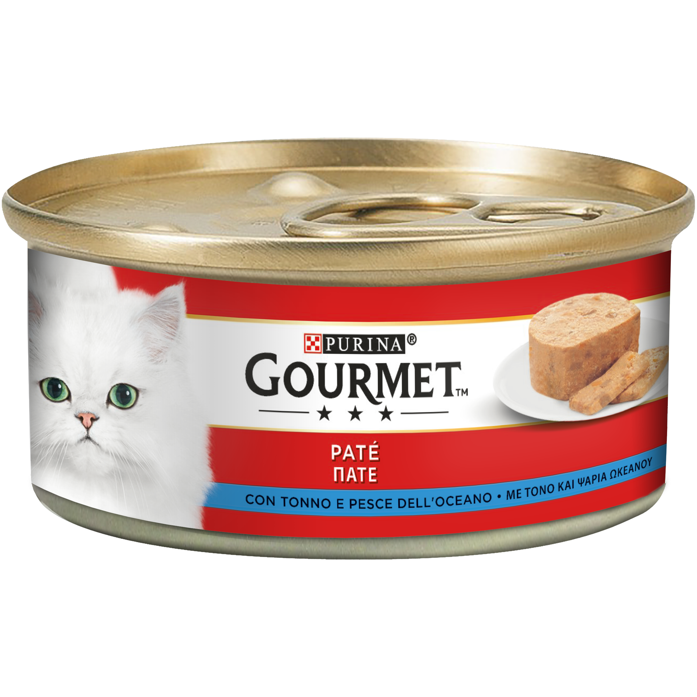 GOURMET Rosso Gatto Patè con Tonno e Pesce dell'Oceano | PURINA Shop