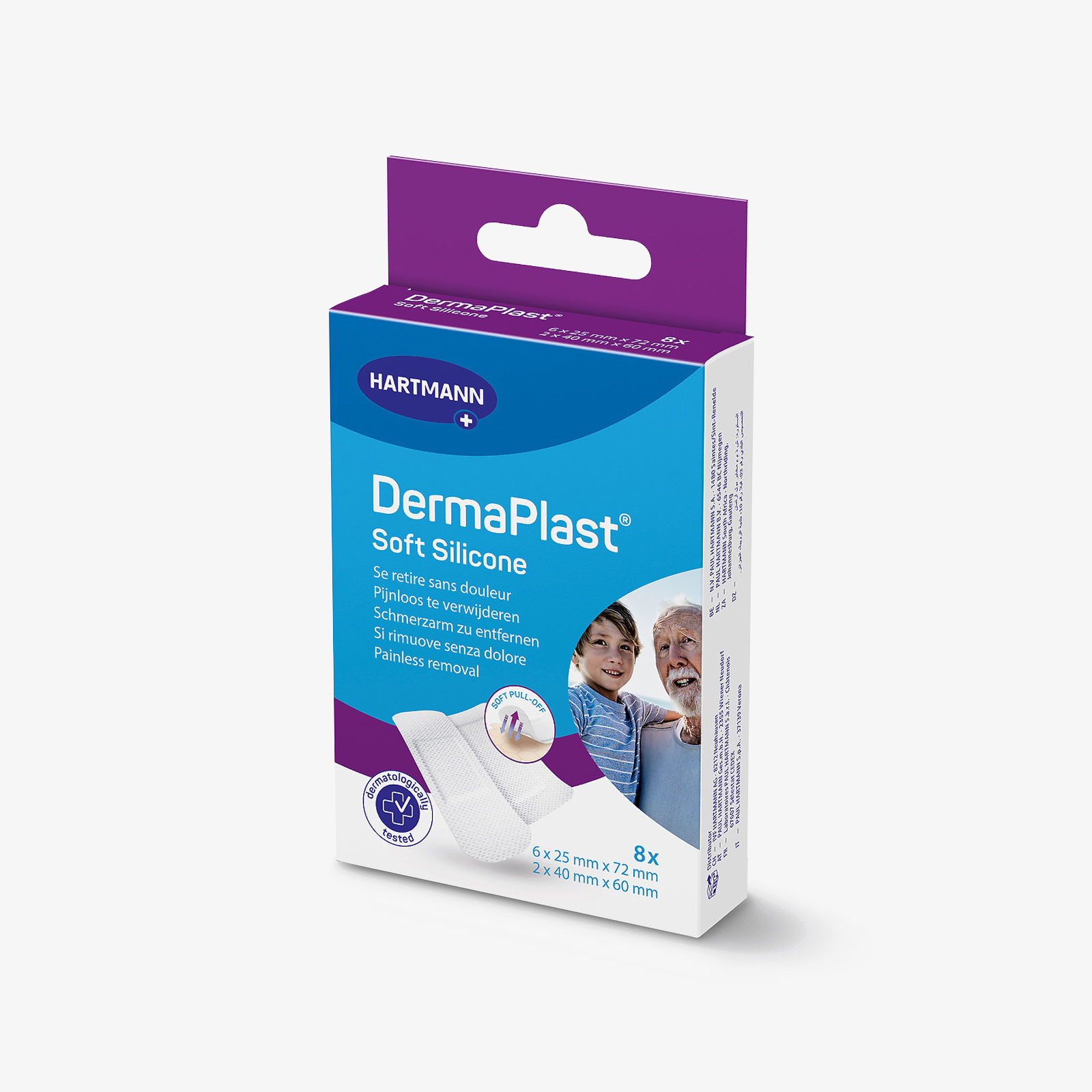 DermaPlast Soft cerotti silicone per pelli sensibili - 8pz