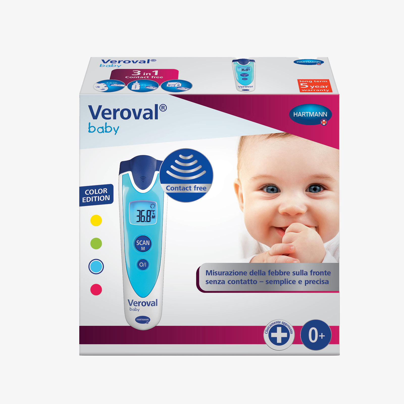 Veroval baby Color Edition - Blu | Acquista su Harmann - A Mio Agio