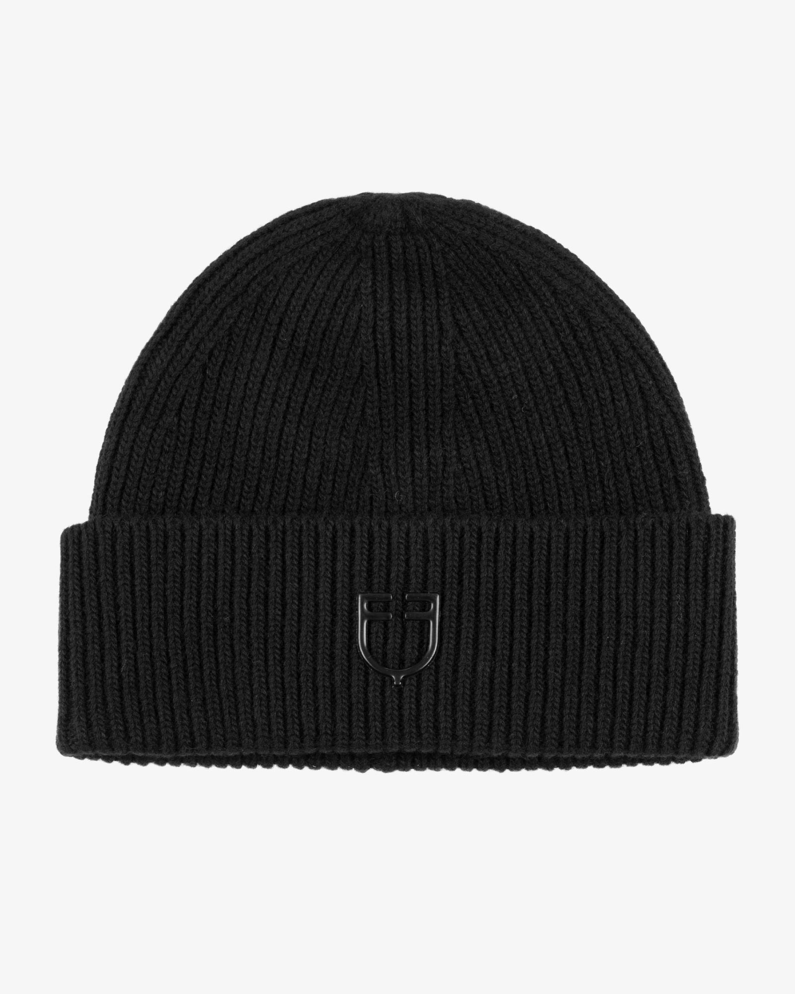 Unisex beanie with knitted texture | Shop | Equestro
