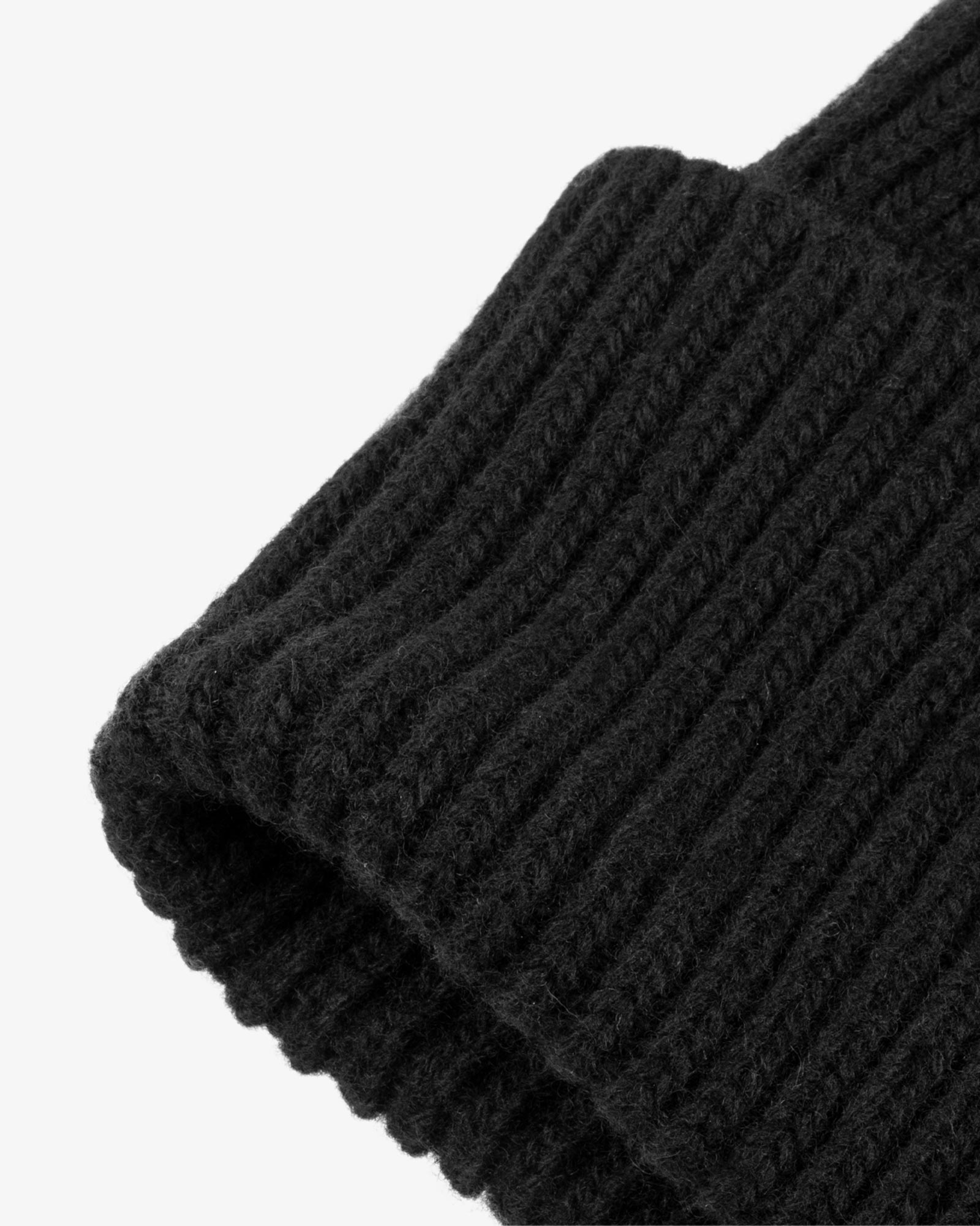 Unisex beanie with knitted texture | Shop | Equestro