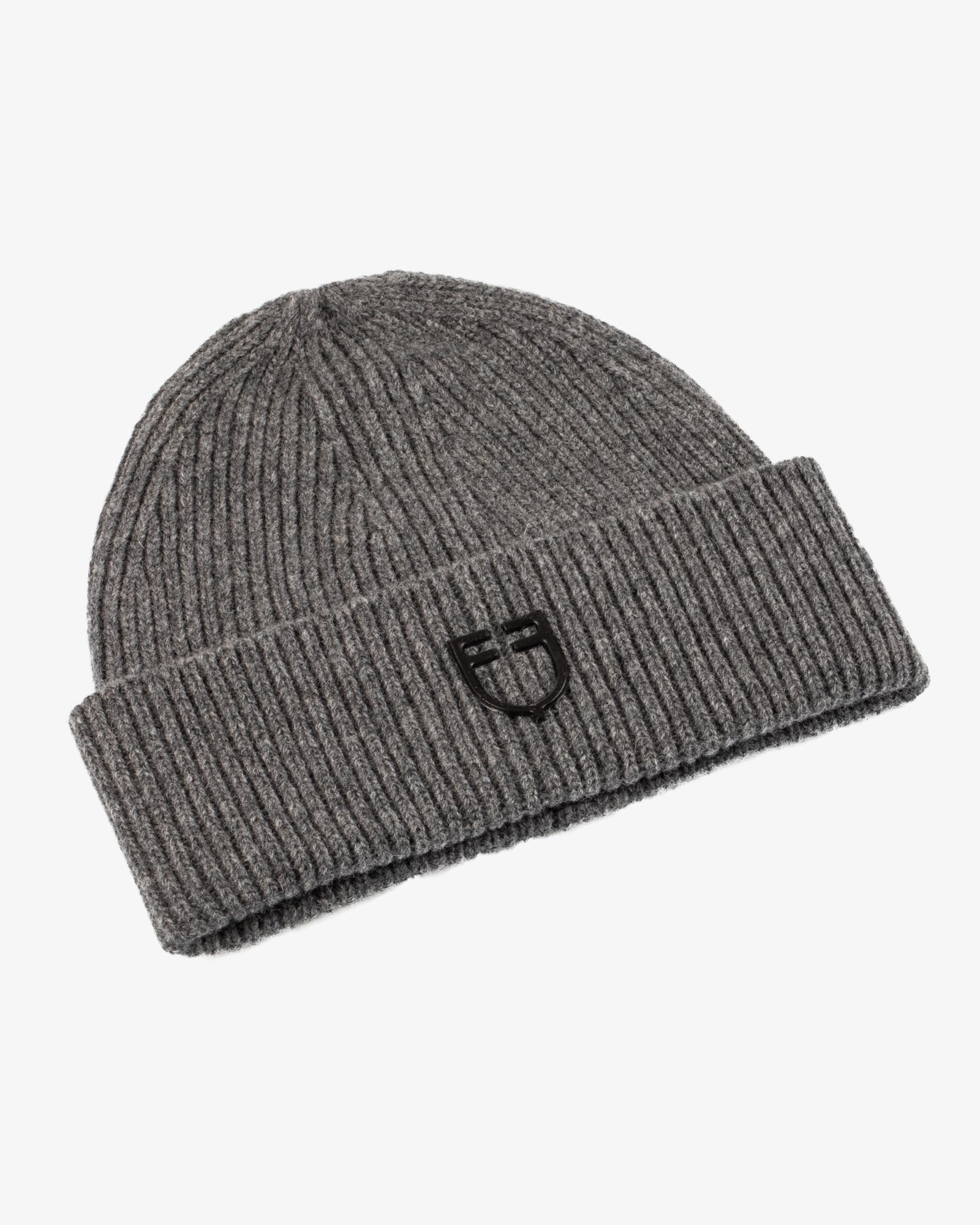 Unisex beanie with knitted texture | Shop | Equestro