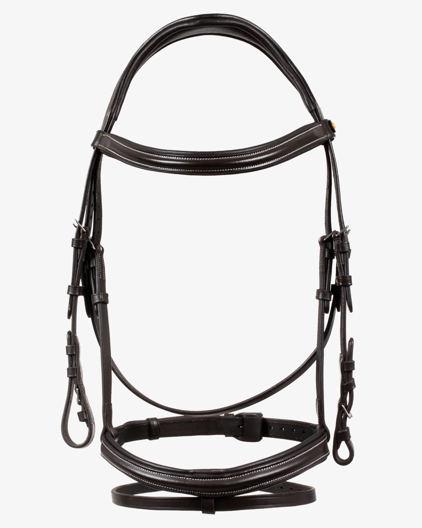 Contrasting stitching English bridle | Shop | Equestro