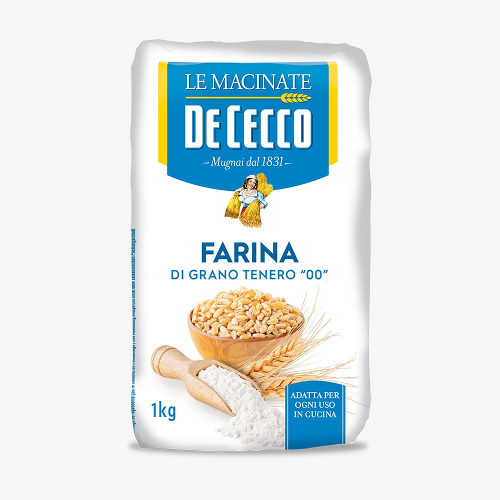 Farina di grano tenero 00 | farine | Shop De Cecco