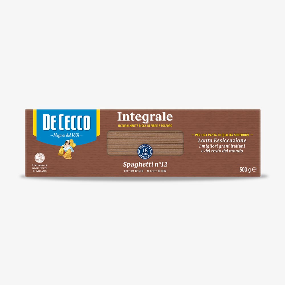 Spaghetti n°12 Integrali | pates-complètes | Shop De Cecco