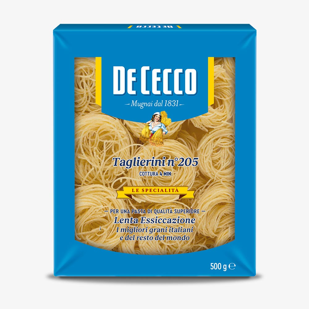 Taglierini n° 205 | Pasta aus Weizengrieß | Shop De Cecco