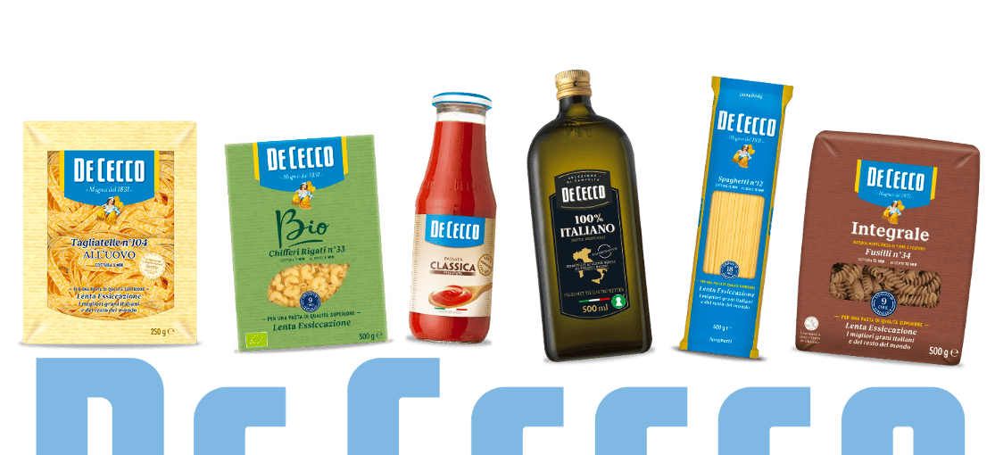 Shop De Cecco | Pasta, sughi, farine, oli, prodotti da forno