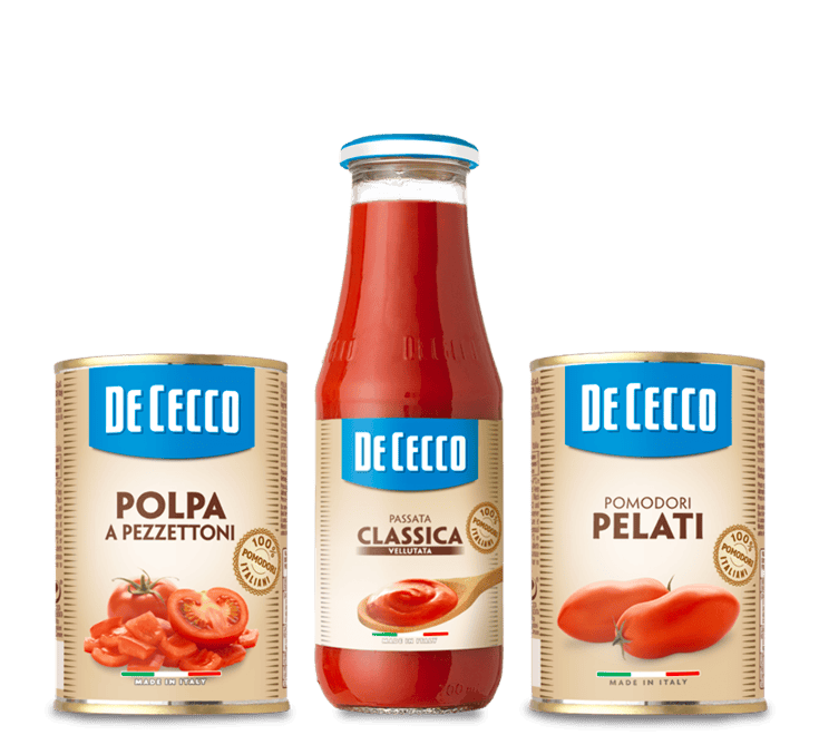 De Cecco Shop | Pasta, sauces, flour, oil, baked products