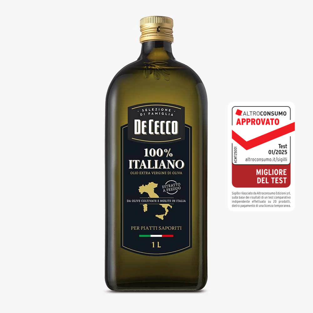 Olio extra vergine di oliva - 100% Italiano - Olio extra vergine di ...