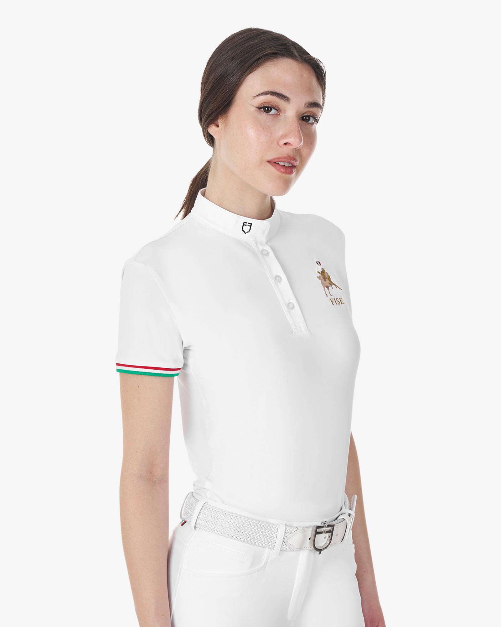 FISE women's competition polo | Shop | Equestro